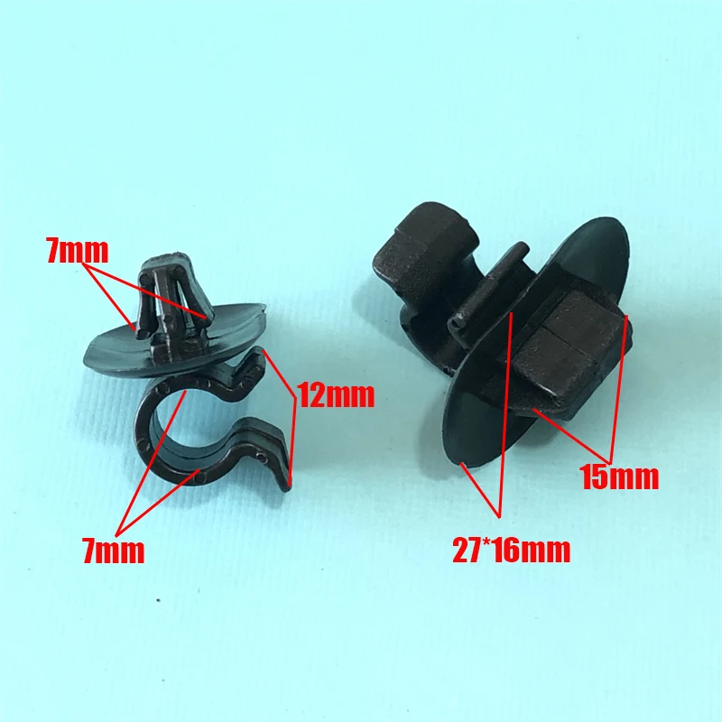 2/10Pcs Hood Rod Bonnet Support Clips For Citroen AX Evasion C2 C3 II ...