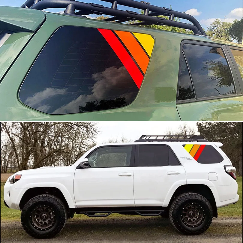 USA American Flag Window Decals For Toyota 4runner 5th Gen, 43% OFF