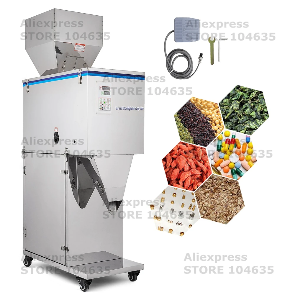 Automatic-Powder-Dispenser-Machine-Multi-Function-Vertical-Granule-Rice ...
