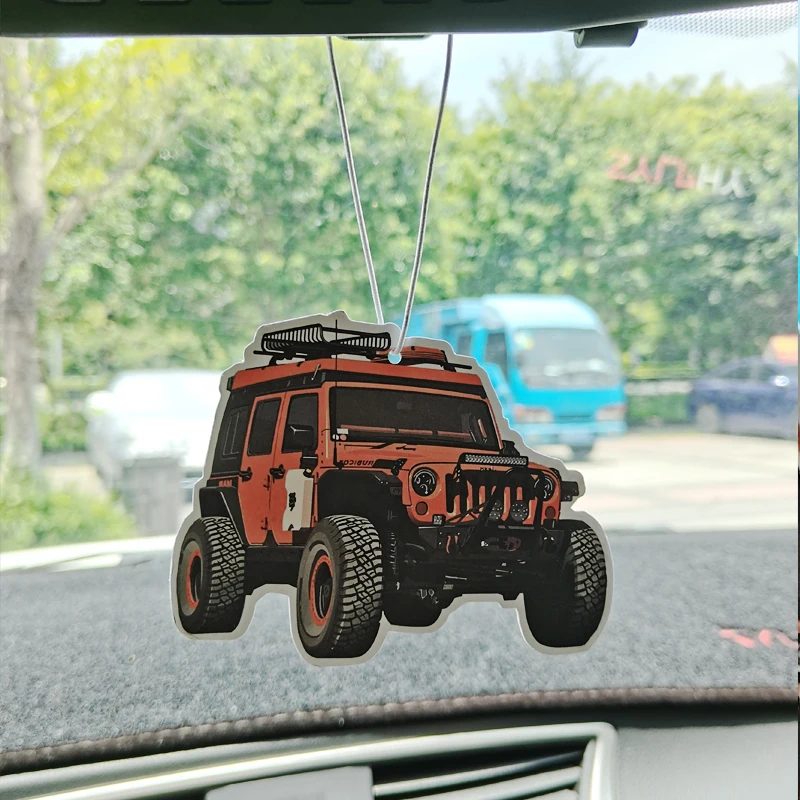Ambientador colgante para coche, adorno decorativo con logotipo de ...