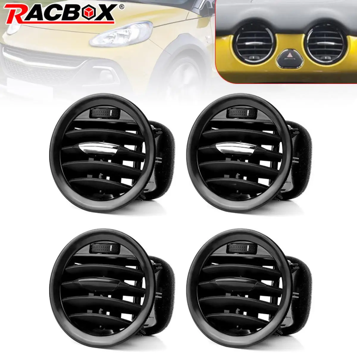 Car Interior Air Vent Grille 13417363 for Opel Corsa D Adam Dashboard ...