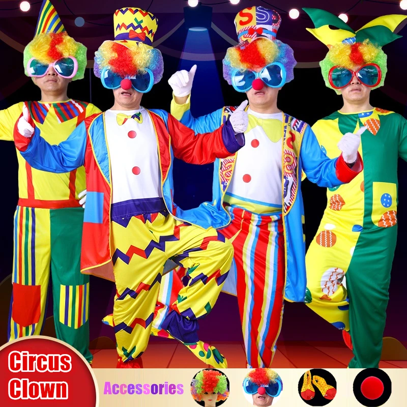 Hot-Sale-Costume-Jumpsuit-Funny-Circus-Clown-Cosplay-Suits-with-Shoes ...