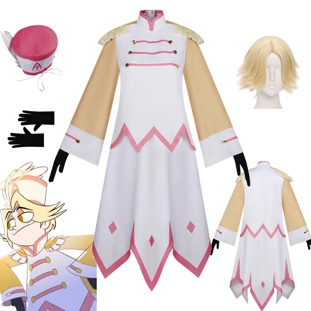 Abel Cosplay Costume Wig Anime Habzinn 2 Men Women Angel Robe Gloves ...