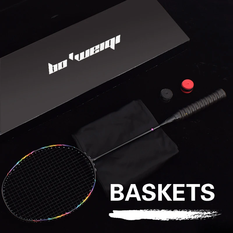 8U-Professional-Badminton-Racket-Full-Carbon-Ultralight-Badminton ...