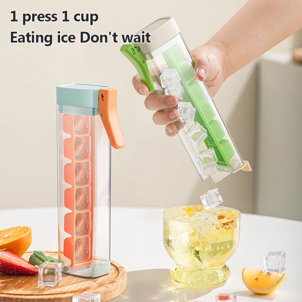 1pc-Ice-Cube-Tray-Ice-mould-One-Handed-Press-Ice-Cube-Maker-for-Freezer ...