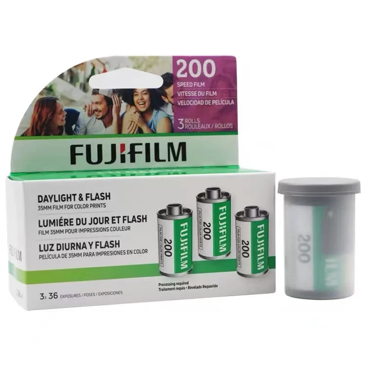Classic-Fujifilm-FUJICOLOR-200-Color-Negative-35mm-Film-36-Exposure-For ...