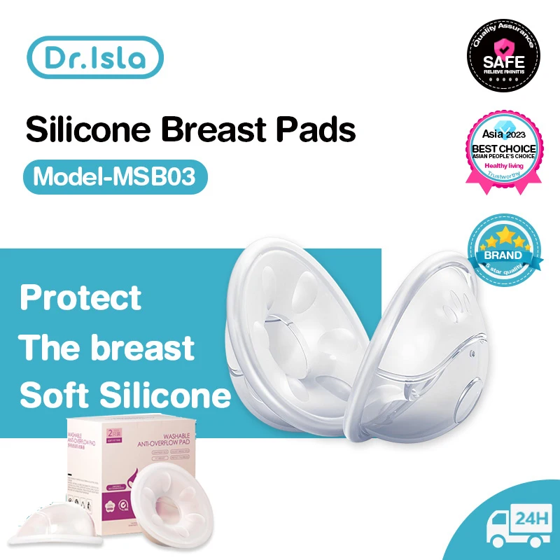 Dr-isla-MSB03-2pcs-Wearable-Milk-Saver-for-Breastfeeding-Manual ...