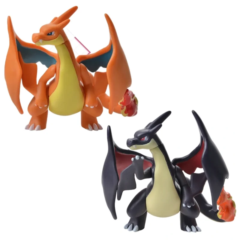 Mainan-Model-anak-anak-Pokemon-figure-Shiny-Mega-Charizard-Y-8cm-Pvc ...