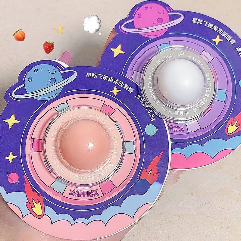 UFO-Jelly-Lip-Balm-Moisturizing-Lipstick-Natural-Flowers-Fruit-Safe ...