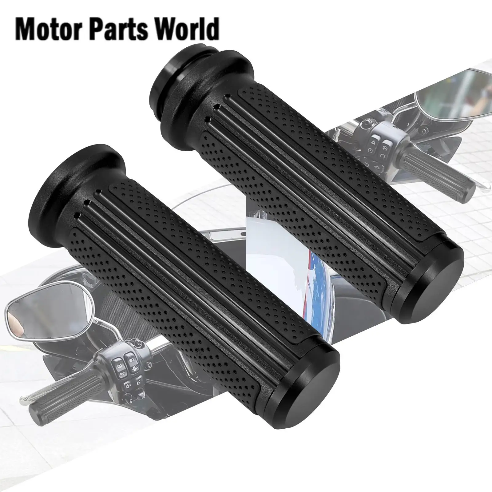 Motorcycle-Electronic-Handle-Grips-1-25mm-Handle-Bar-For-Harley-Touring ...