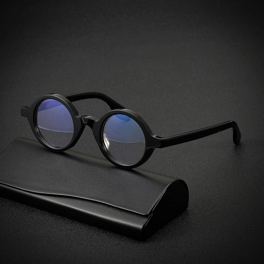 Top-Quality-Acetate-Small-Round-Glasses-Frame-Men-Retro-Optical-Myopia ...