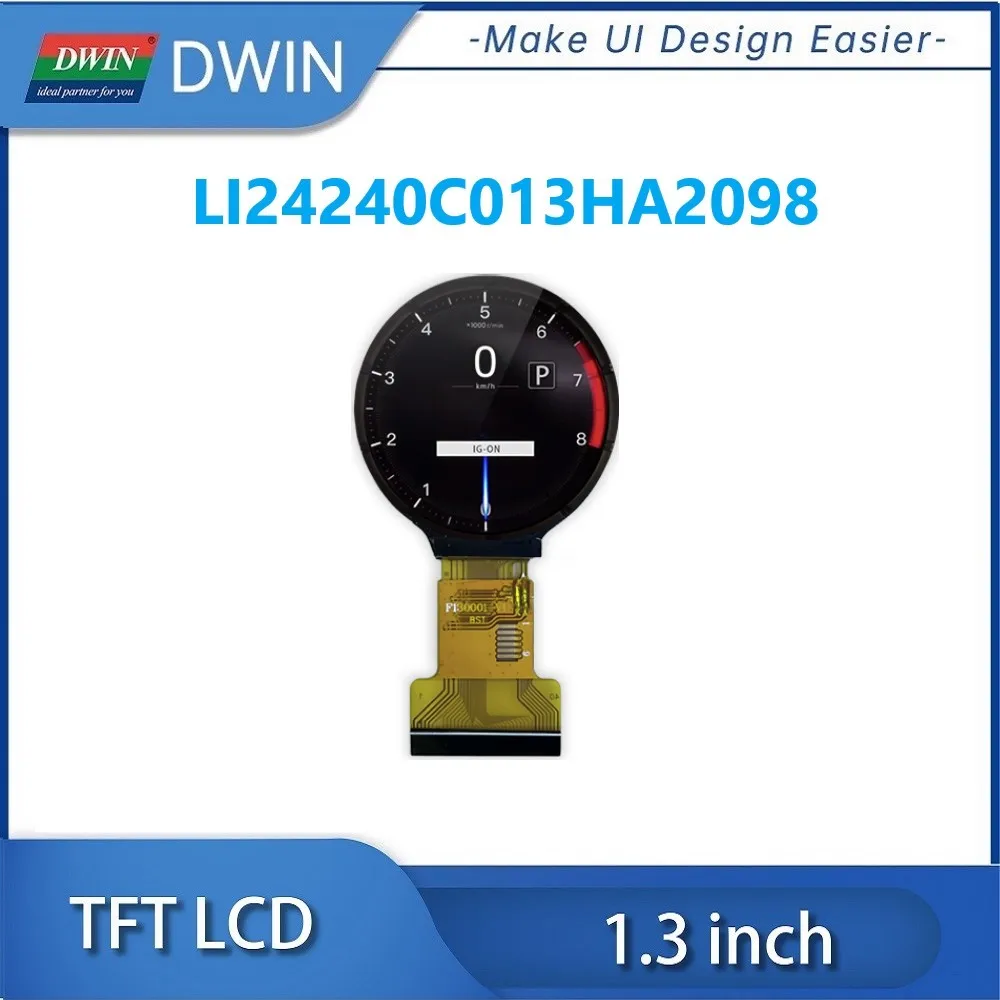 DWIN-1-3-Inch-Circular-IPS-TFT-LCD-Module-240x240-200nit-RGB-18bit ...