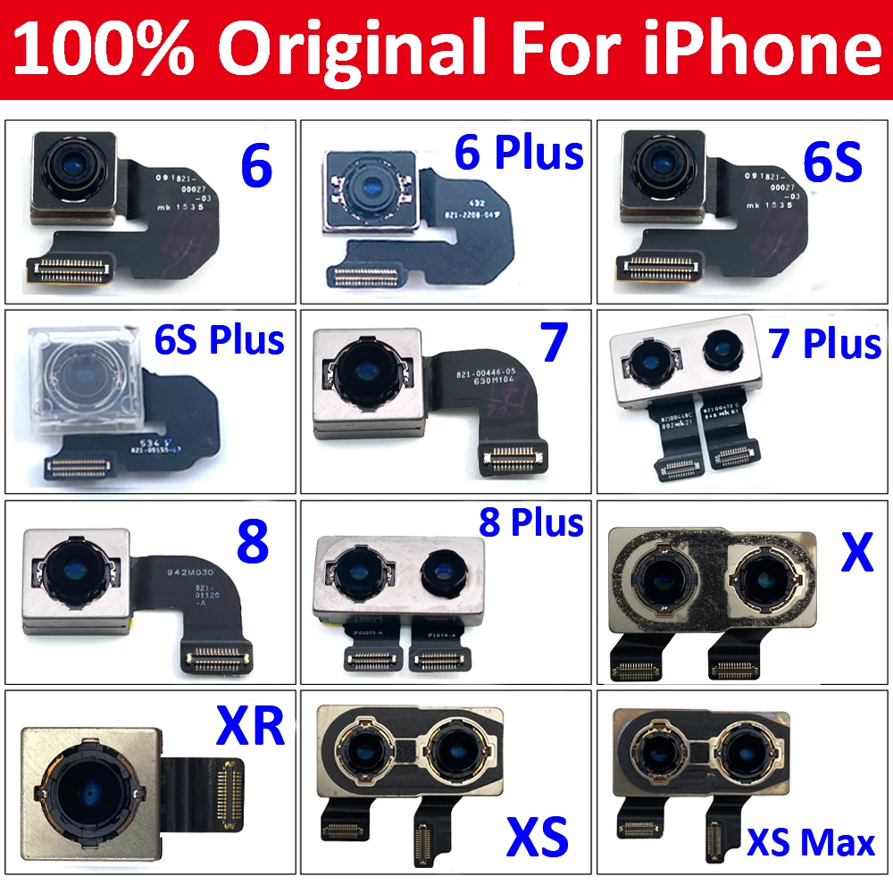 100-Original-Tested-Rear-Big-Back-Camera-Flex-Cable-Main-Camera-Module ...