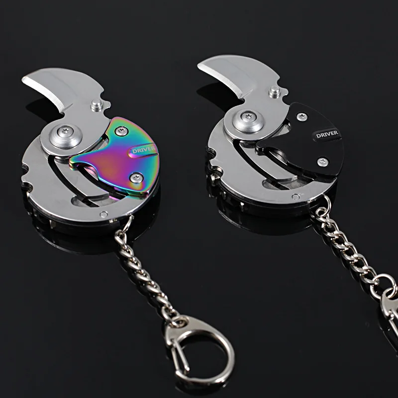 1PCS-Exquisite-Keychain-Screwdriver-Multifunctional-Hexagon-Coin ...