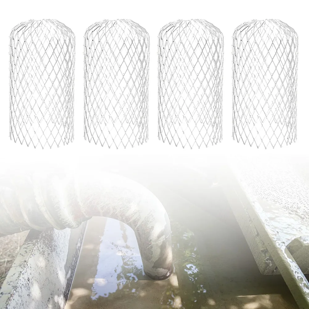 4pc-Home-Drain-Pipe-Filter-Screenprevents-Leaf-Debris-From-Clogging ...