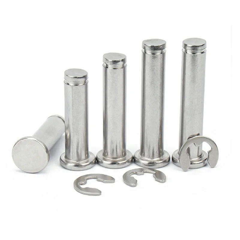 1-10Pcs-M3-M4-M5-M6-304-Stainless-Steel-Flat-Head-with-Grooved-Pin ...