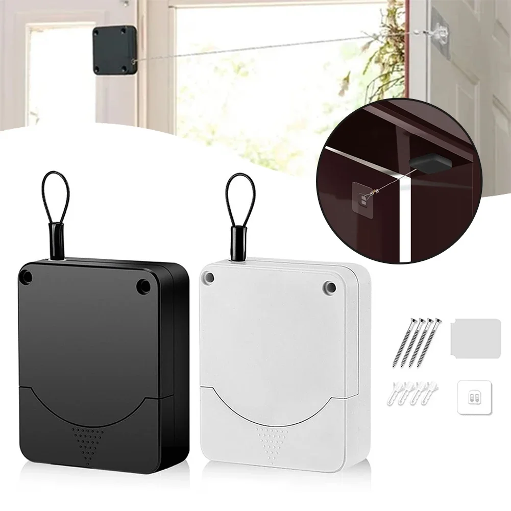 Auto Retractable Pull Cord Door Closer Strong Stretching Door Closing ...