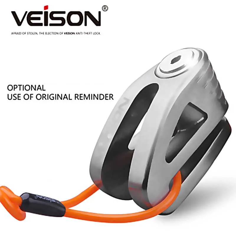 Veison Anti-theft Bicycle Lock 304 Stainless Steel Waterproof ...