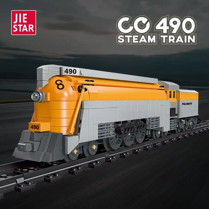 MEOA-CO-490-Rail-Train-Building-Toys-For-Kids-808pcs-Steam-Locomotive ...