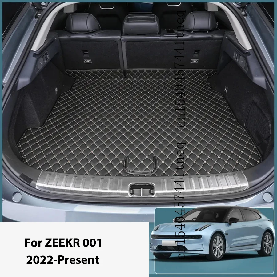 1pc-Car-PU-Leather-Trunk-Mat-Rear-Liner-Cargo-For-ZEEKR-001-2022 ...