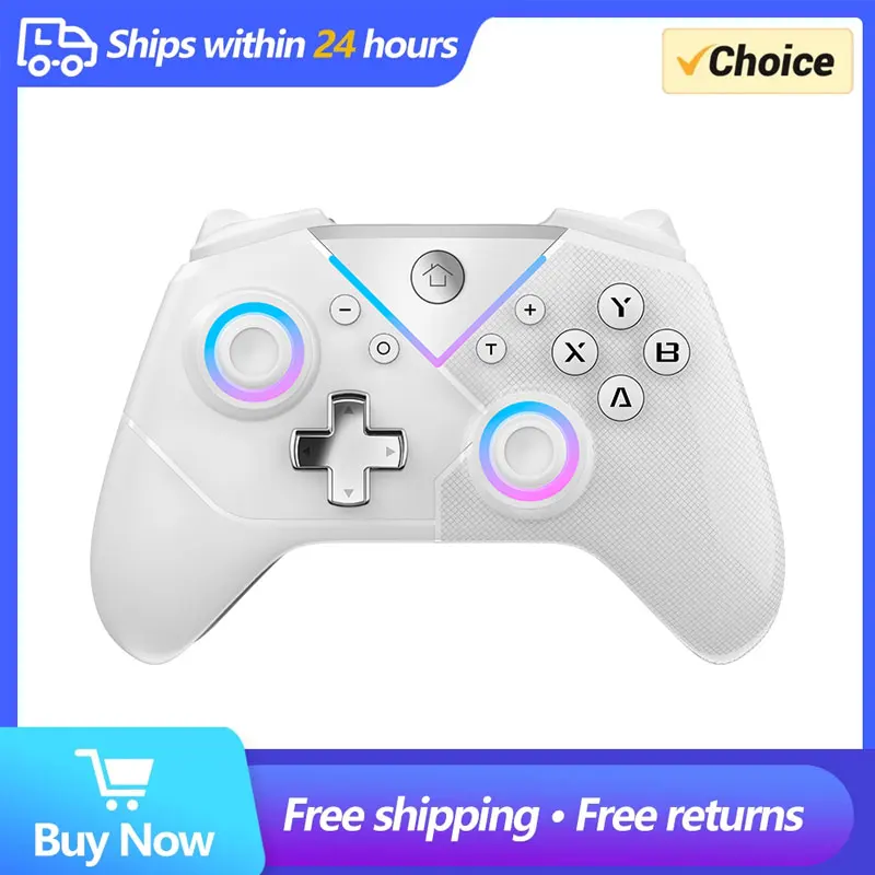 Switch-pro-gamepad-with-dual-motor-vibration-switch-Game-controller-with-6-axis-gyroscope ...