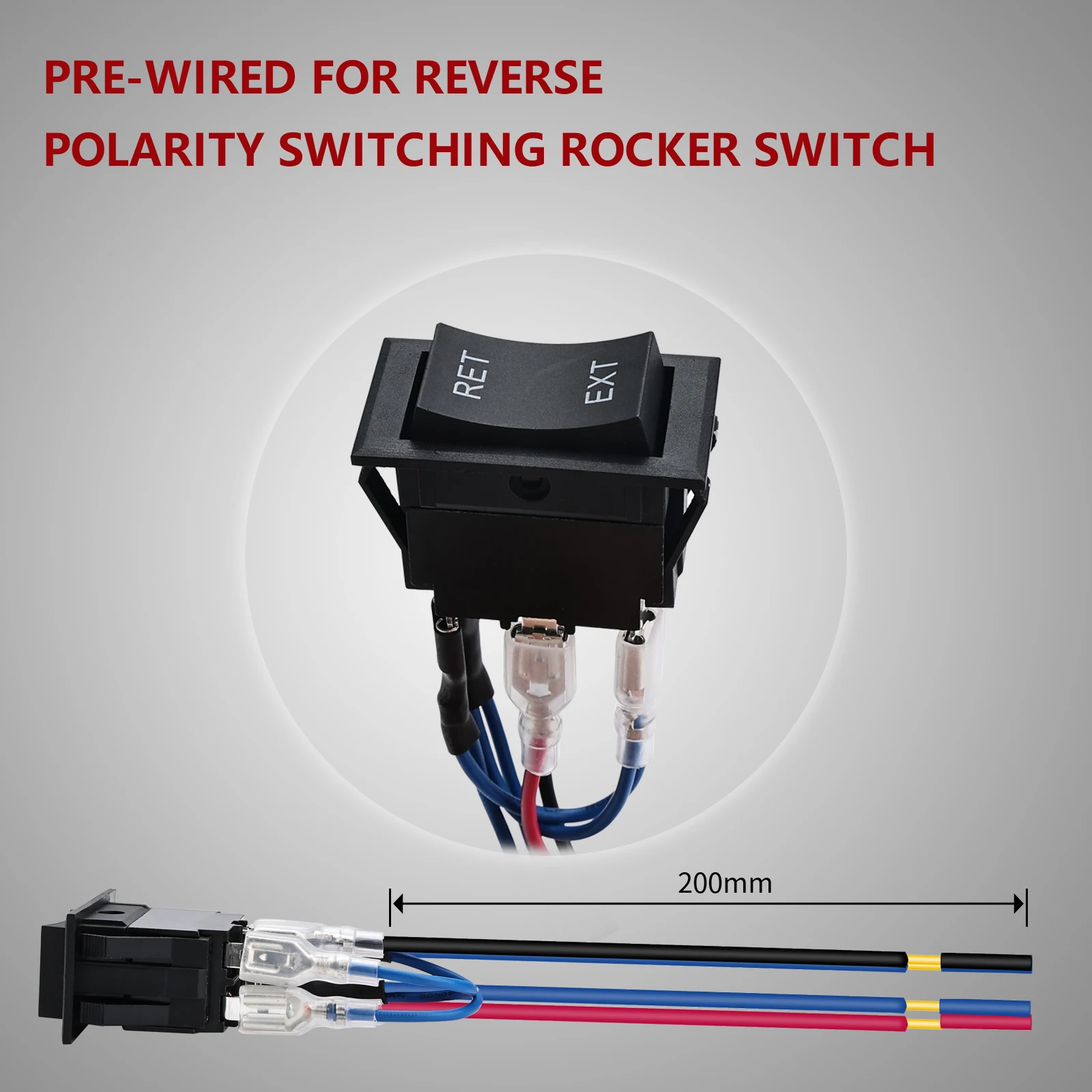 Apiele Momentary Switch Polarity Reverse 4/6 Pin (On) -Off- Power Jack ...