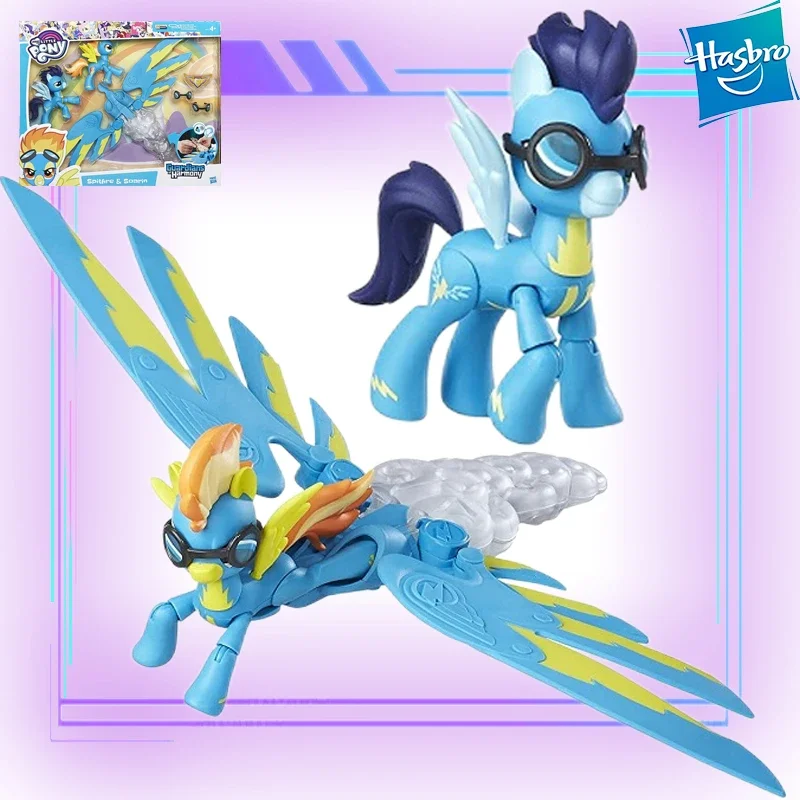 Hasbro-genuine-My-Little-Pony-Lightning-pegasus-Model-Kawaii-Cartoon ...