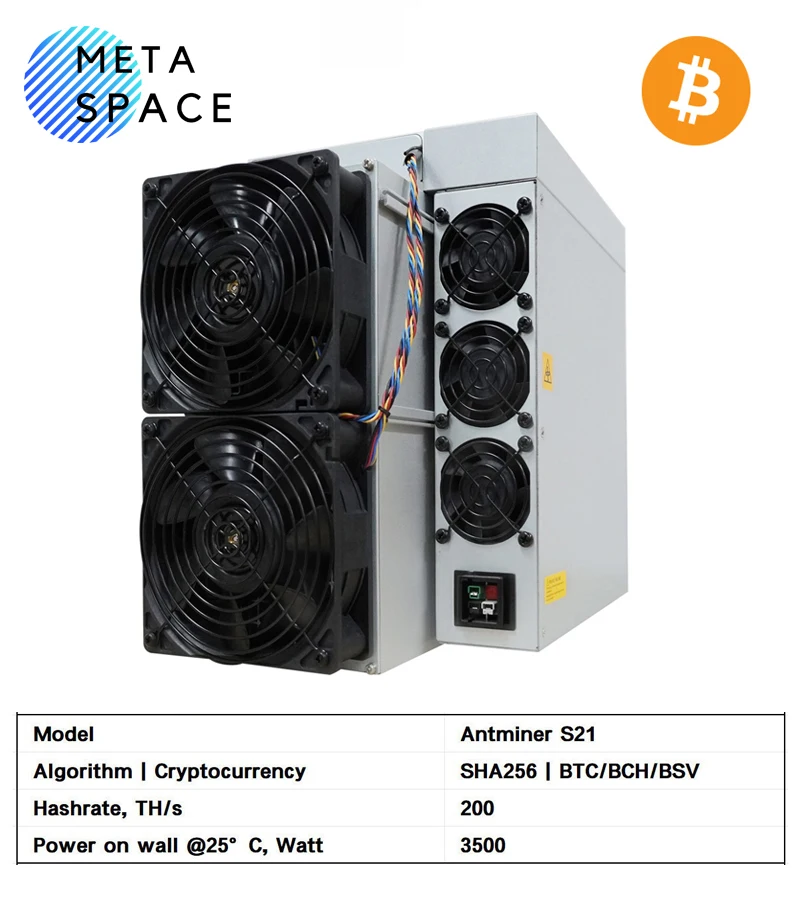 Bitmain-Antminer-BTC-BCH-S21-200T-3550W-con-PSU-el-mejor-minero-de ...