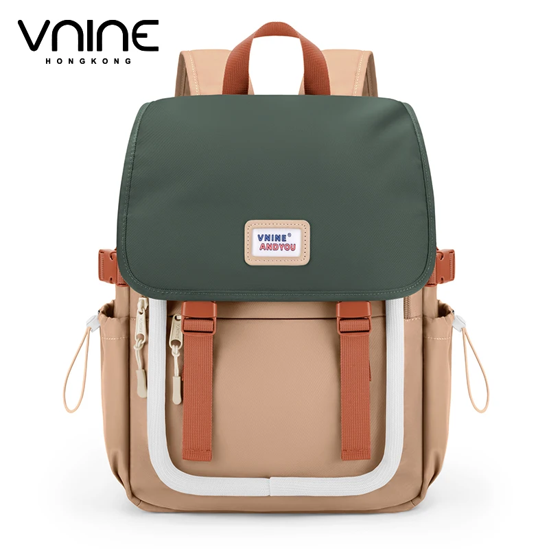 V-NINE-Women-Backpack-Anti-Theft-Nylon-Backpacks-15-Inch-Laptop ...