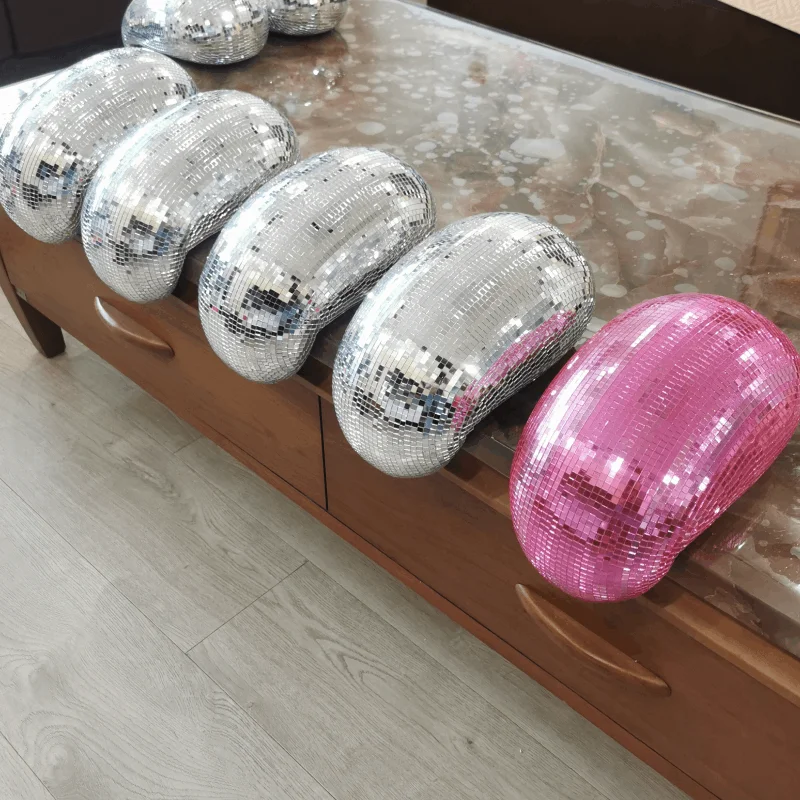 Melting-Disco-Ball-Wall-Decor-Maximalist-Home-Decor-Interior-Glitter ...