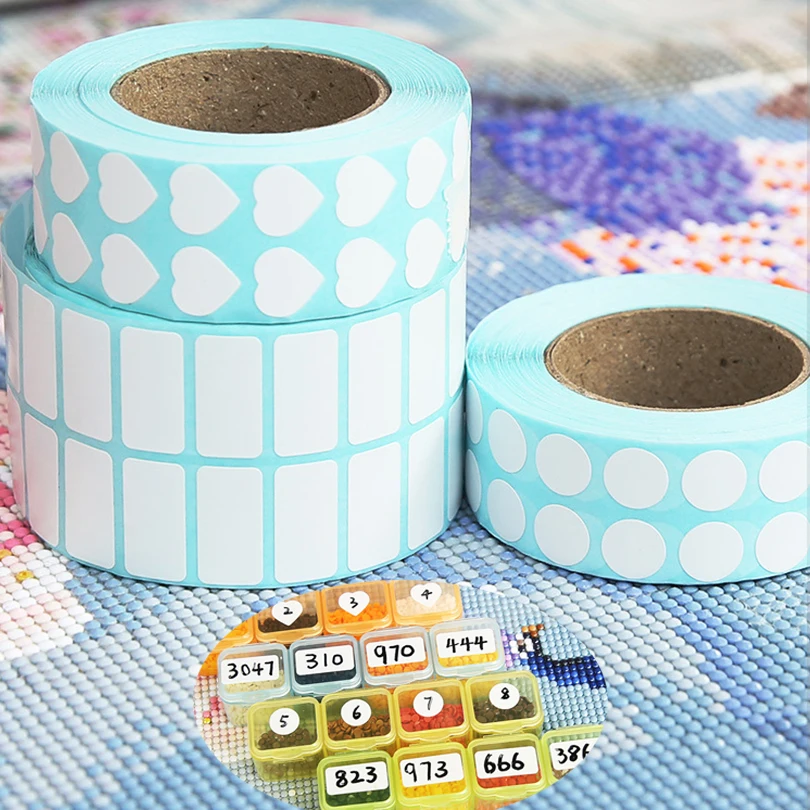 3000PCS-Diamond-Painting-Classification-Storage-Distinguish-White-Label ...