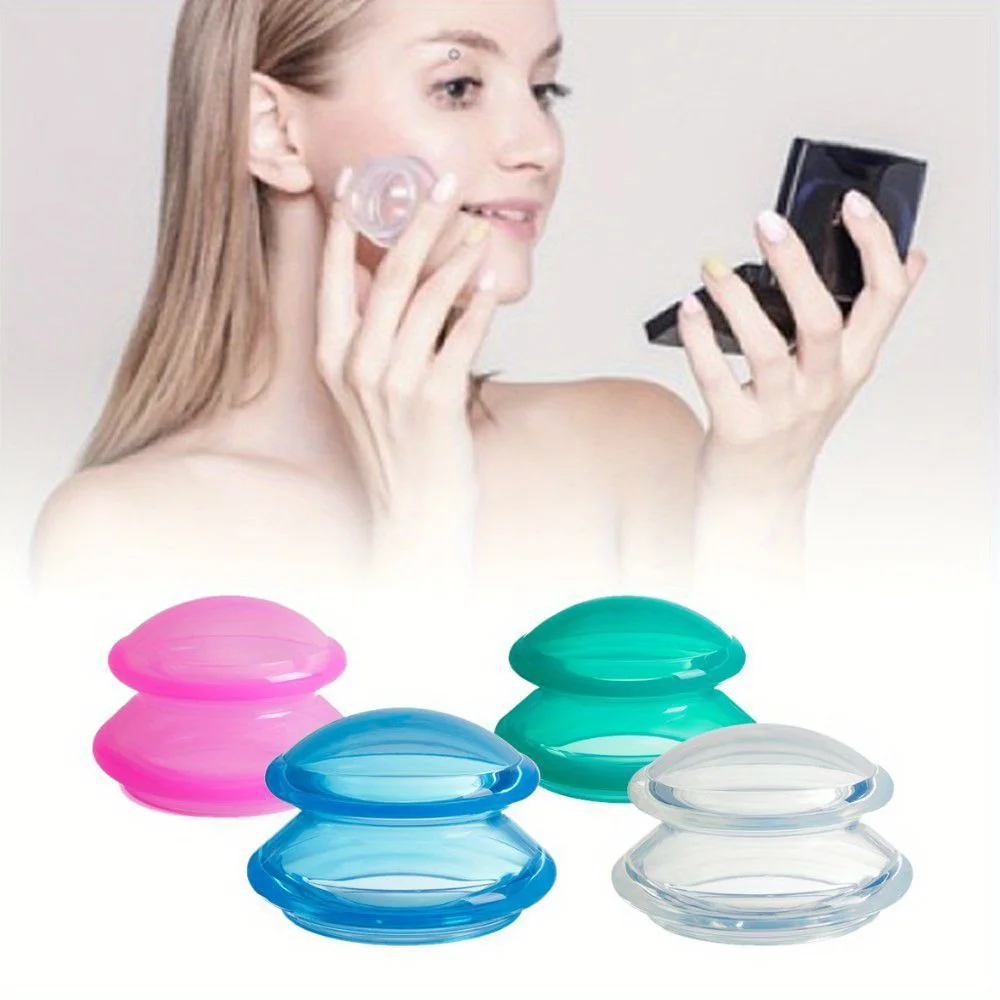 2-piece-Cupping-Device-Silicone-Massage-Body-Cup-Chinese-Vacuum-Massage ...