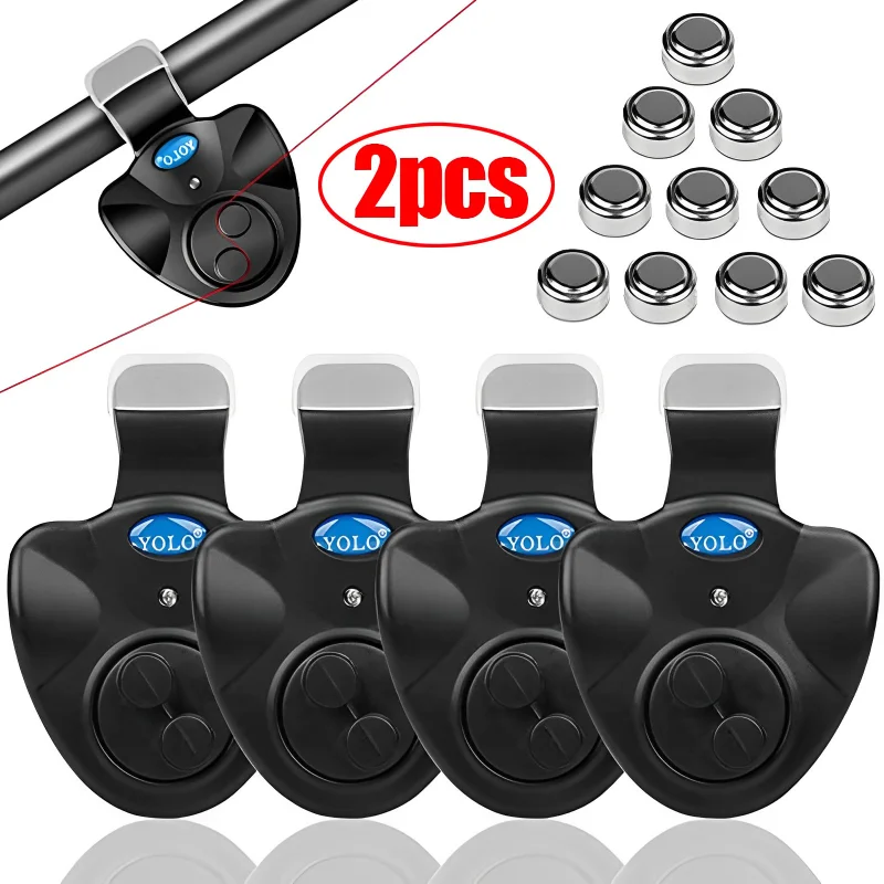 2023-Fishing-Fish-Bite-Alarm-Electronic-Buzzer-on-Fishing-Rod-with-Loud ...