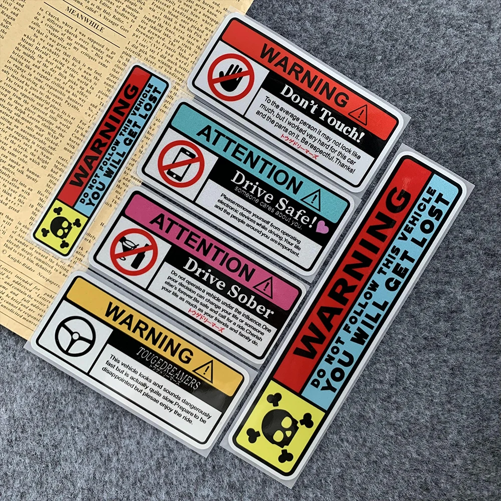 Outdoor-Adventure-Off-Road-Vehicle-Warning-Stickers-Travel-Car-Body ...