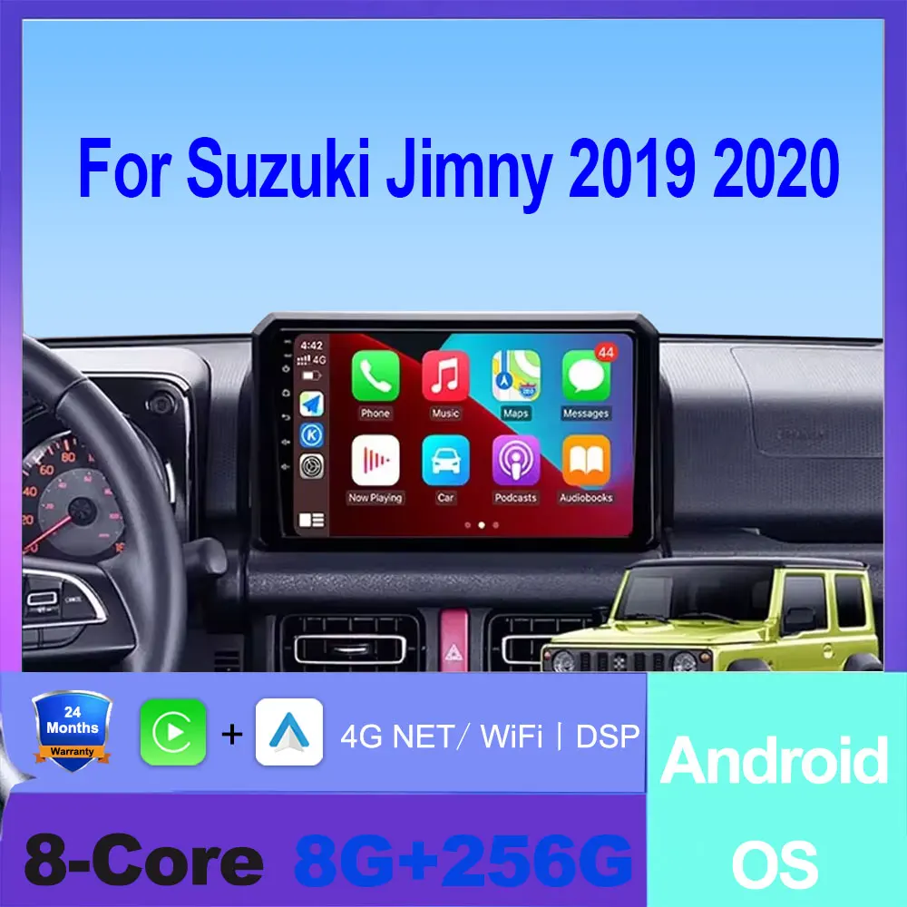 Car Wireless Carplay For Suzuki Jimny 2019 2020 Auto Radio Android OS ...