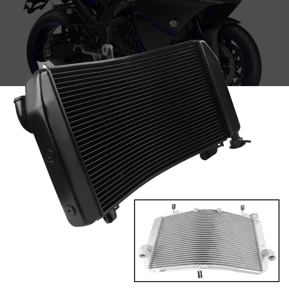 Motorcycle Accessories YZFR1 Engine Radiator Cooler Cooling Water Tank ...