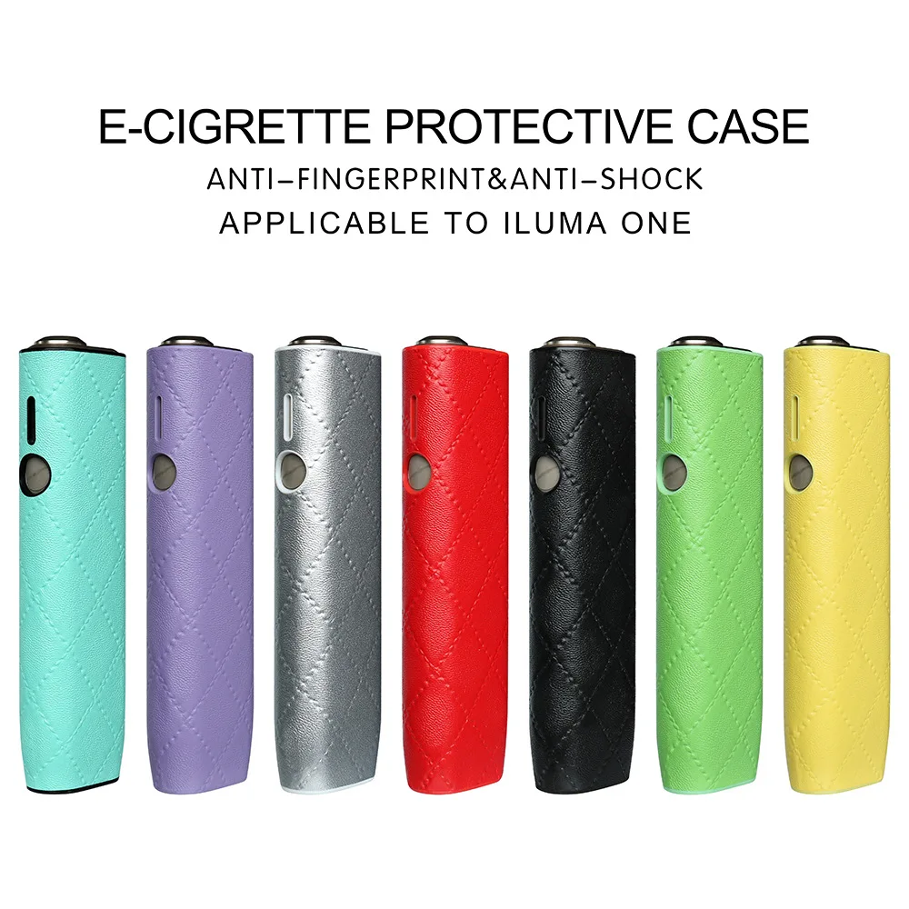 New Leather Case For IOQS ILUMA ONE Diamond Pattern Protective Cover ...