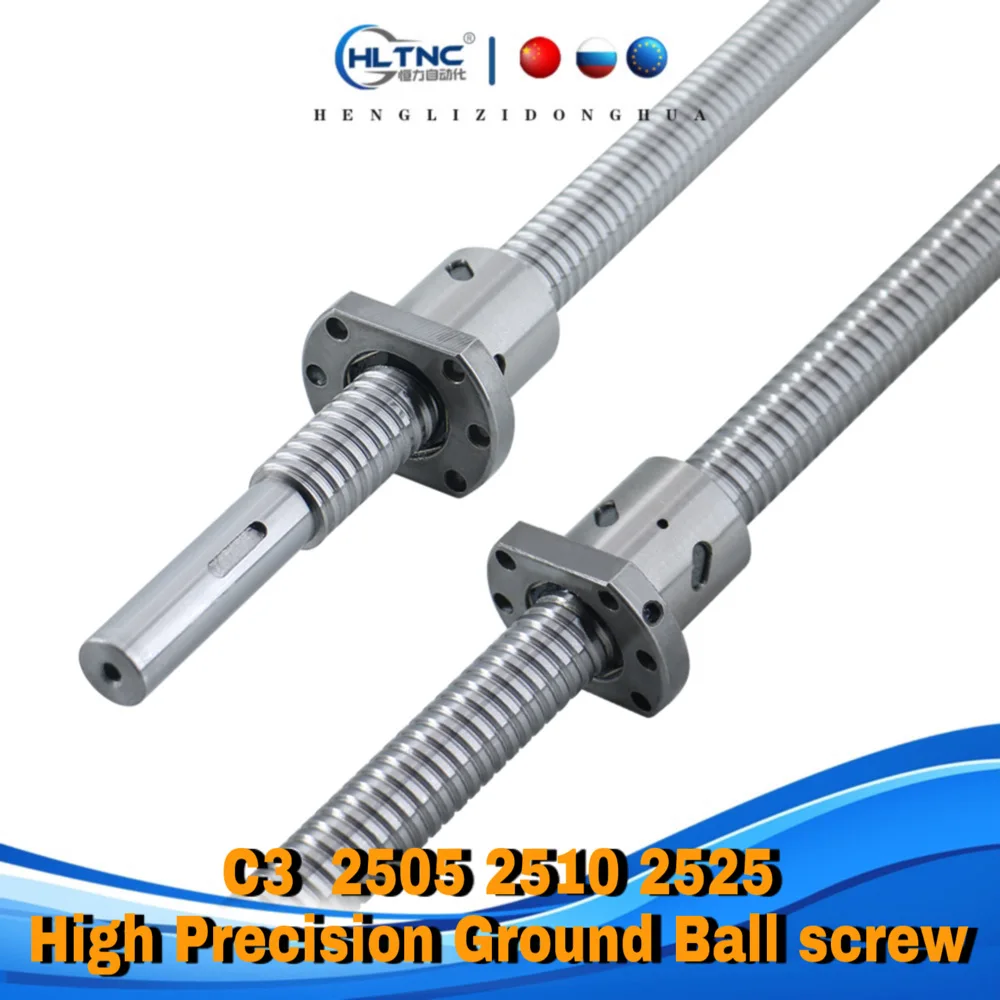 C3 SFU / SSR / SCR 2505 2510 2525 C3 level Ground Ball screw R25 Lead 5 ...