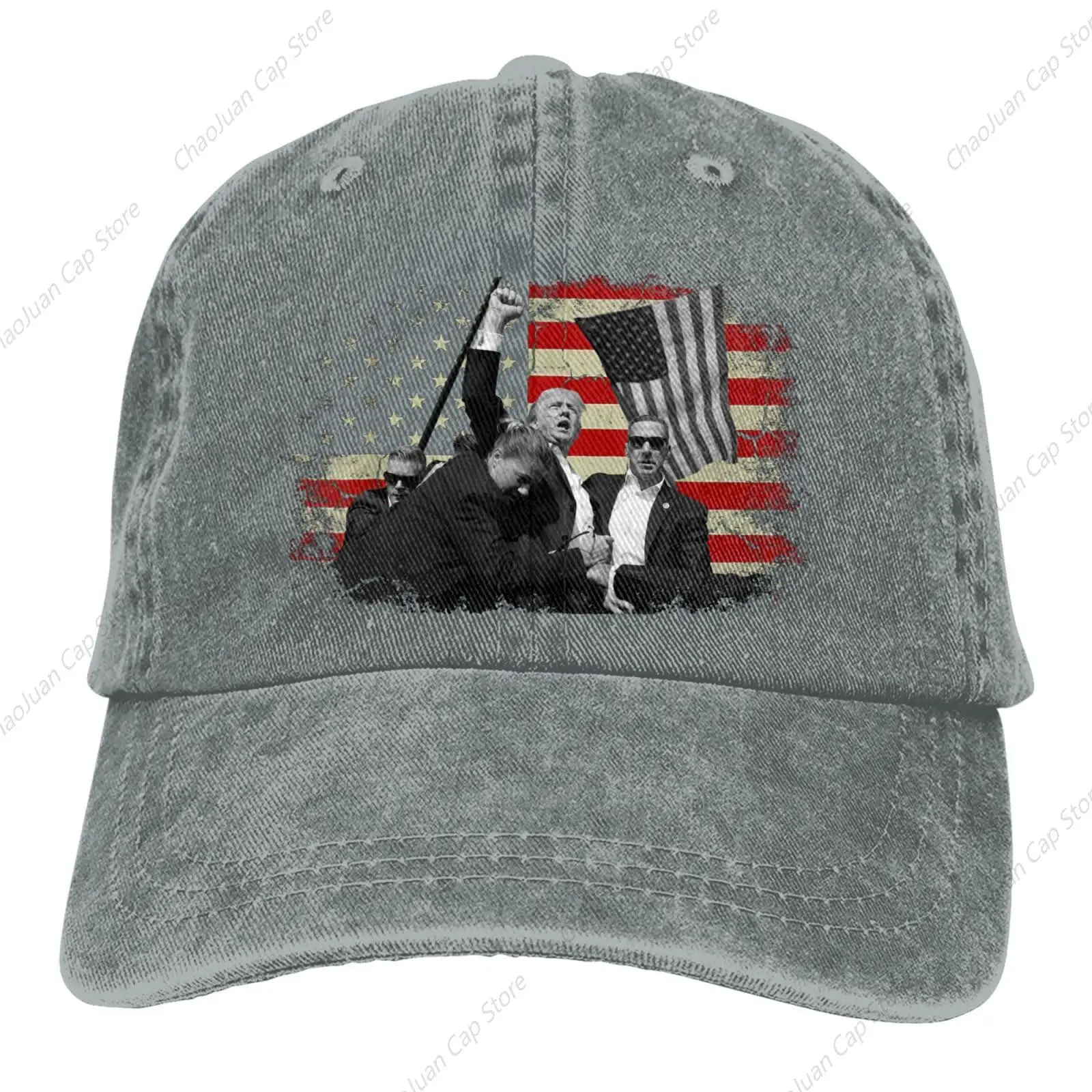 Trump-Pennsylvania-Rally-Election-2024-Printed-Baseball-Hats-Classic ...