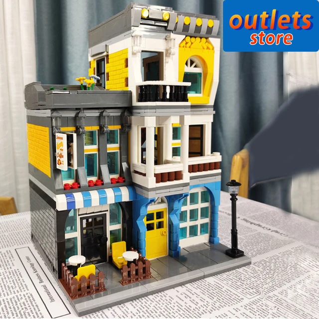 Lego Modular Buildings Cafe Corner