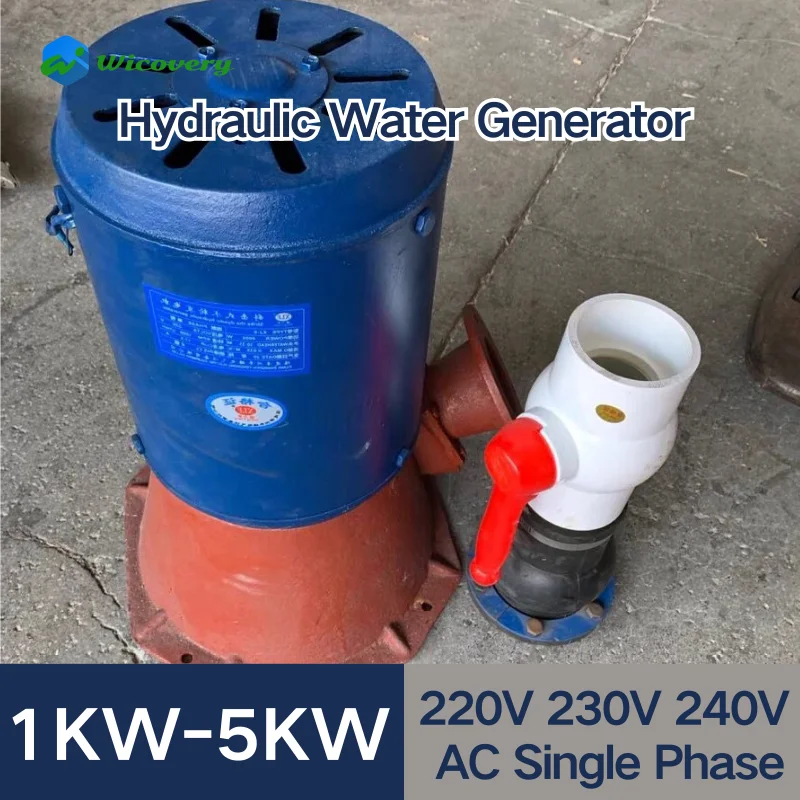 Real-power-AC-Phase-1KW-2KW-Oblique-Impact-Hydraulic-Water-Generator ...