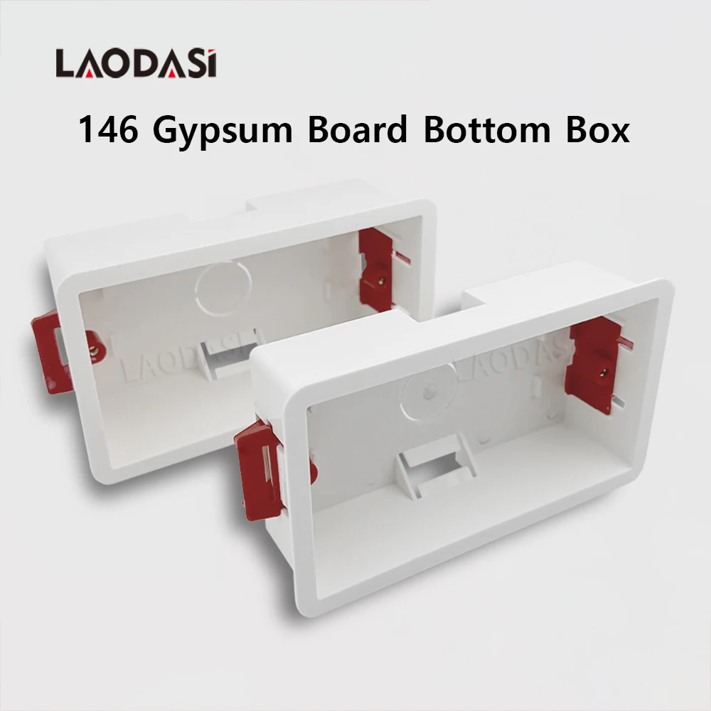 Laodasi 146 Type General PVC Wall Mounting Box Gypsum Board Trunking ...