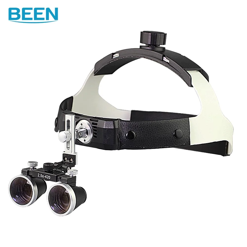 Lupa cirúrgica montada na cabeça, Lupa dentária, Ampliação de ...