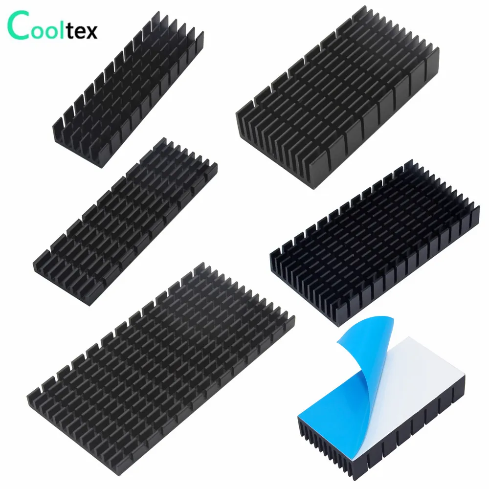 Aluminum Heatsink Radiator Heat sink for Electronic RAM Chip LED SSD ...