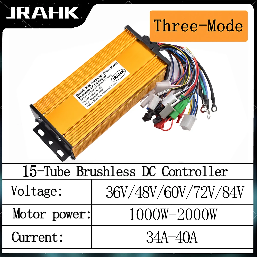 JRAHK-Electric-Bicycle-60V-2000W-Controller-48V-1000W-Sine-Controller ...