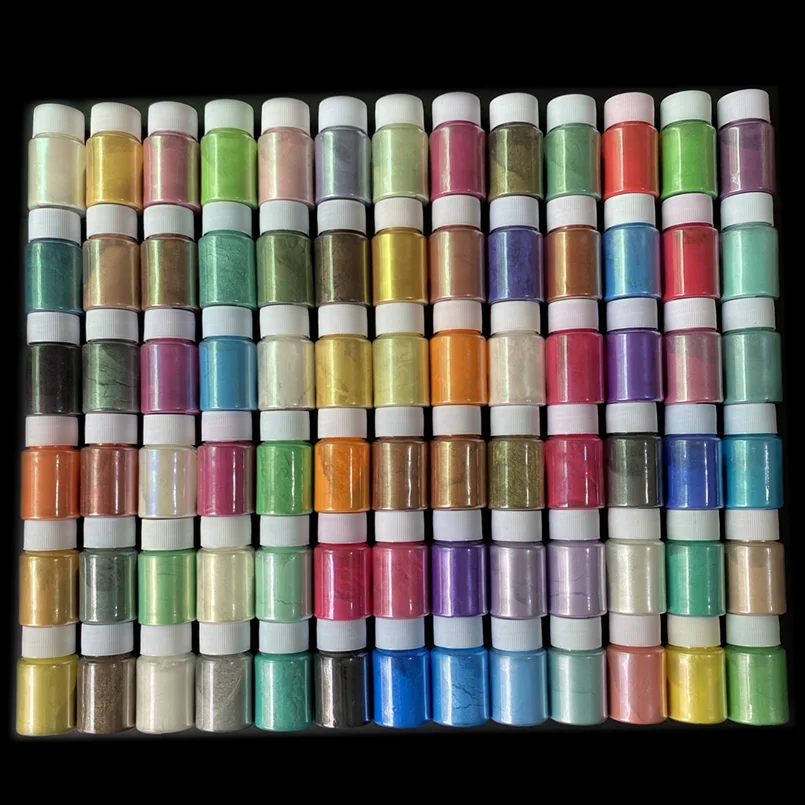 78Color*30ML Bottled Mica Pearl Powder Cosmetic Grade Epoxy Resin Paint ...