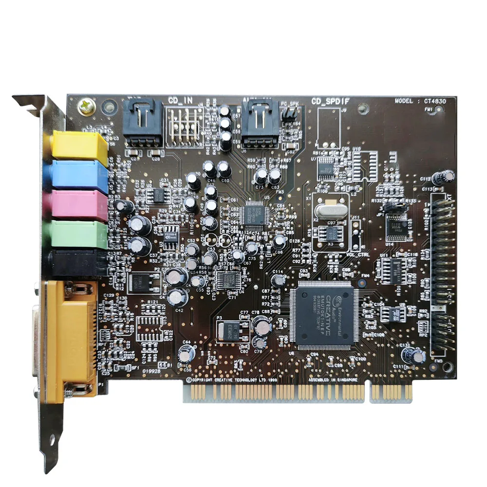 Tarjeta de sonido PCI Original CT4830 + tarjeta de sonido MIDI 4,1 ...