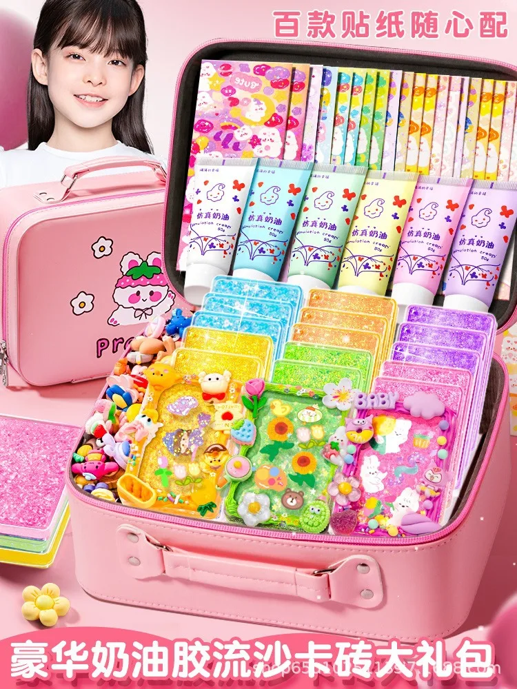 Cream-Gum-Set-DIY-3D-Sticker-Resin-Biscuit-Fluid-Brick-Acrylic-Polco ...