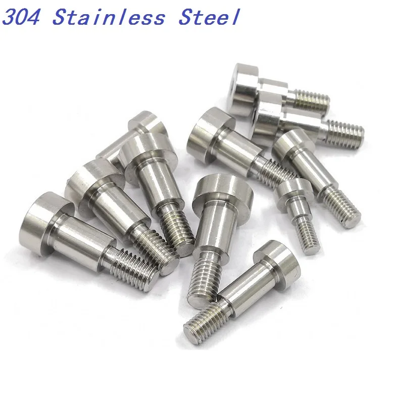 50Pcs-Bearing-Shoulder-Screws-304-A2-Stainless-Steel-Hex-Hexagon-Socket ...