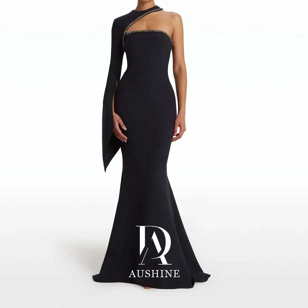 Aushine-Dress-Luxury-Birthday-Evening-Dress-Floor-Length-Sleeveless-Summer-Elegant-Wedding-Party ...